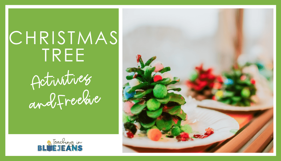 Christmas Tree Activities and Freebie