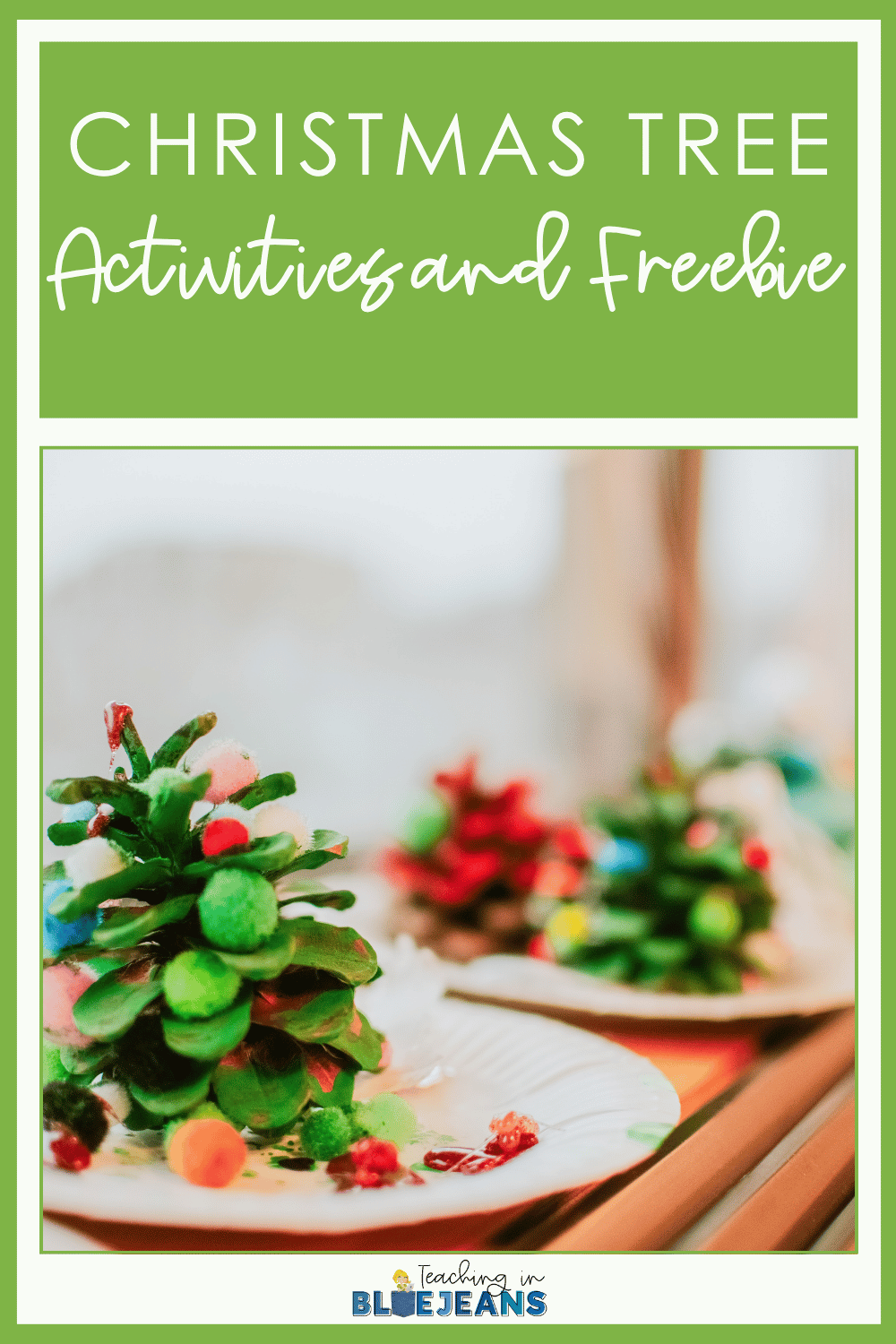 Christmas Tree Activities and Freebie
