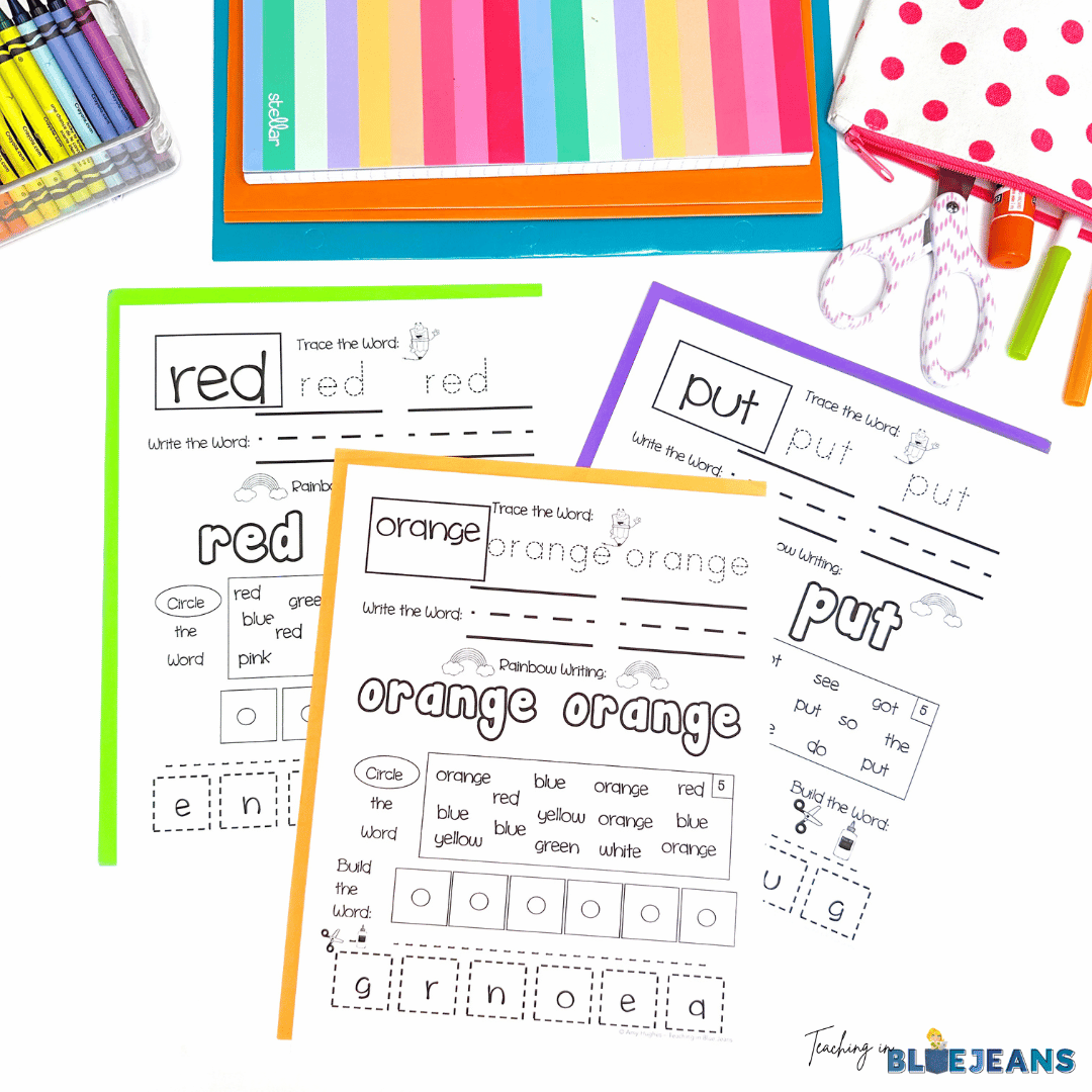 How to Teach Sight Words in a Way Your Students will Love!