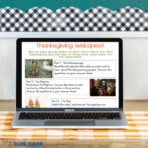 The First Thanksgiving Webquest – Digital & Printable History ...