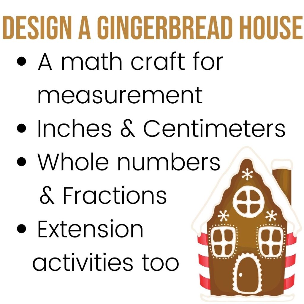 Design a Gingerbread House | Measurement | Gingerbread Activity ...