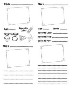 My New Friends Back to School Activity | Community Building ...