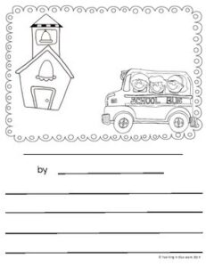 Back to School Picture Writing Prompts | August September Writing ...