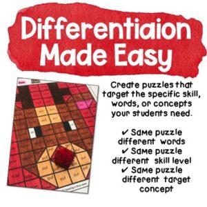 EDITABLE Christmas Hidden Picture Puzzles | December Mystery Pictures ...