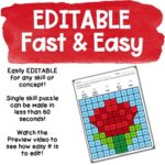 EDITABLE Valentine's Day Hidden Picture Puzzles | Great for | Teaching ...