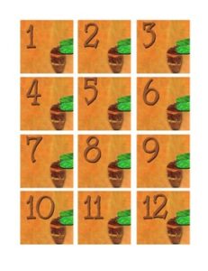 Eric Carle Inspired Classroom - Butterfly Lifecycle Calendar Numbers ...