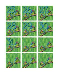 Eric Carle Inspired Classroom - Butterfly Lifecycle Calendar Numbers ...