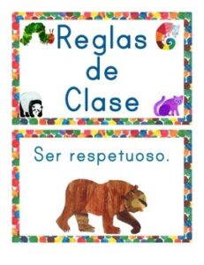 Eric Carle Inspired Classroom Rules - Spanish | Teaching in Blue Jeans