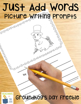 Picture Writing Prompts for Groundhog's Day | Teaching in Blue Jeans