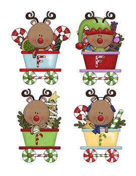 Reindeer Alphabet & Word Building Center | Christmas Word Work ...