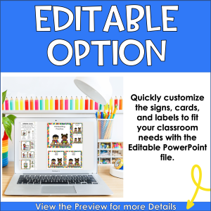 Eric Carle Inspired Classroom - Center Cards | Teaching in Blue Jeans