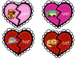Valentine's Day CVC Puzzles Center | CVC Words Activity | | Teaching in ...