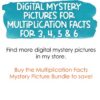 Digital Mystery Picture for Multiplication Facts 3, 4, 5 & 6 ...