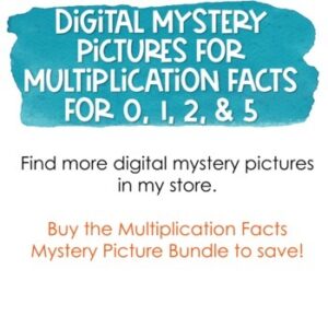 Digital Mystery Picture for Multiplication x2, x3, x10, x11 | Distance ...