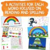Digital Sight Word Practice for Dolch Second Grade Words | Distance ...