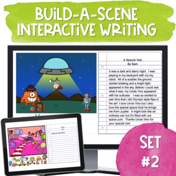 Build A Scene Digital Writing Prompts Set #2 | Interactive Digital ...