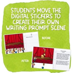 Build A Scene Digital Writing Prompts Set #3 | Interactive Digital ...