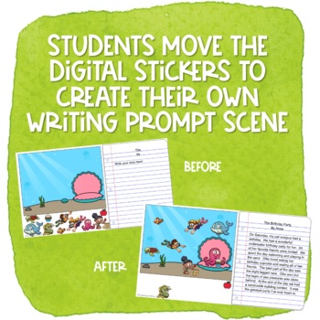 Build A Scene Digital Writing Prompts Set #5 | Interactive Digital ...