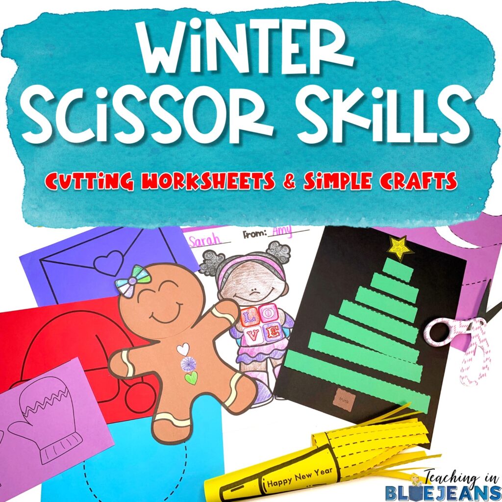 Scissor Skills & Simple Crafts Bundle | Cutting Practice for the ...
