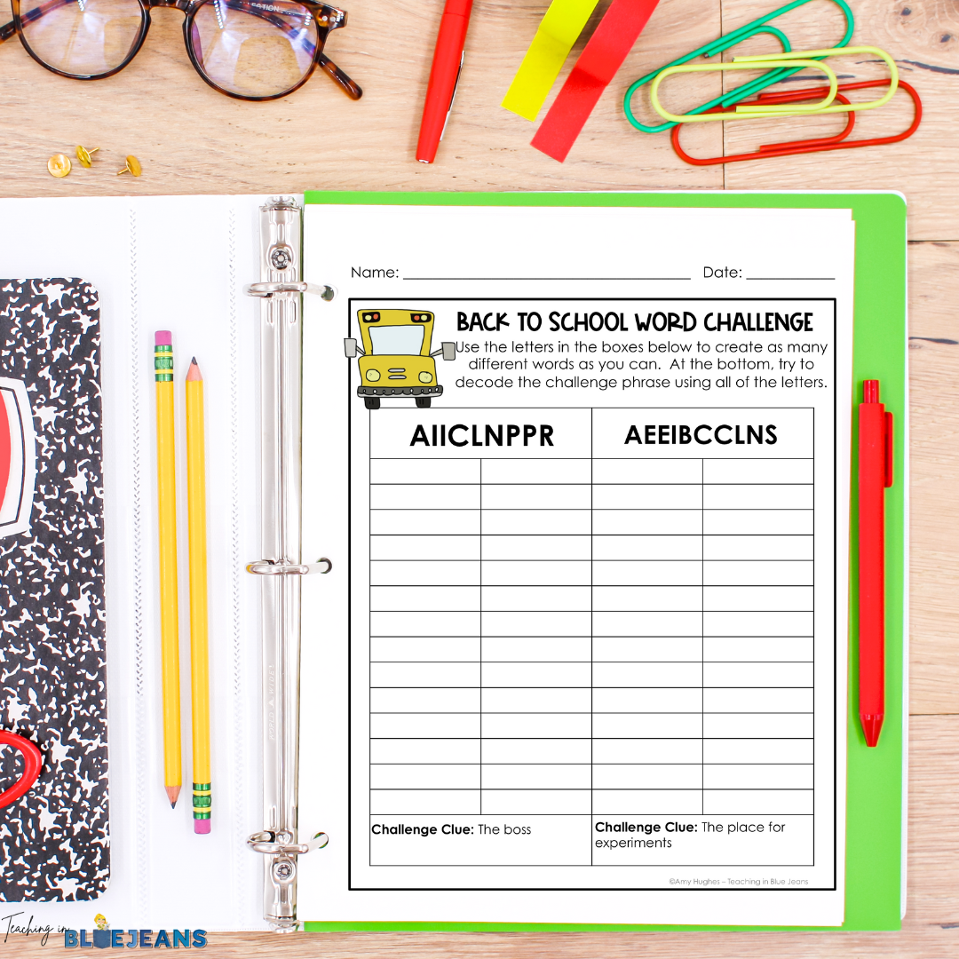 5 Engaging and Effective Word Work Activities for Big Kids