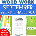 5 Engaging and Effective Word Work Activities for Big Kids