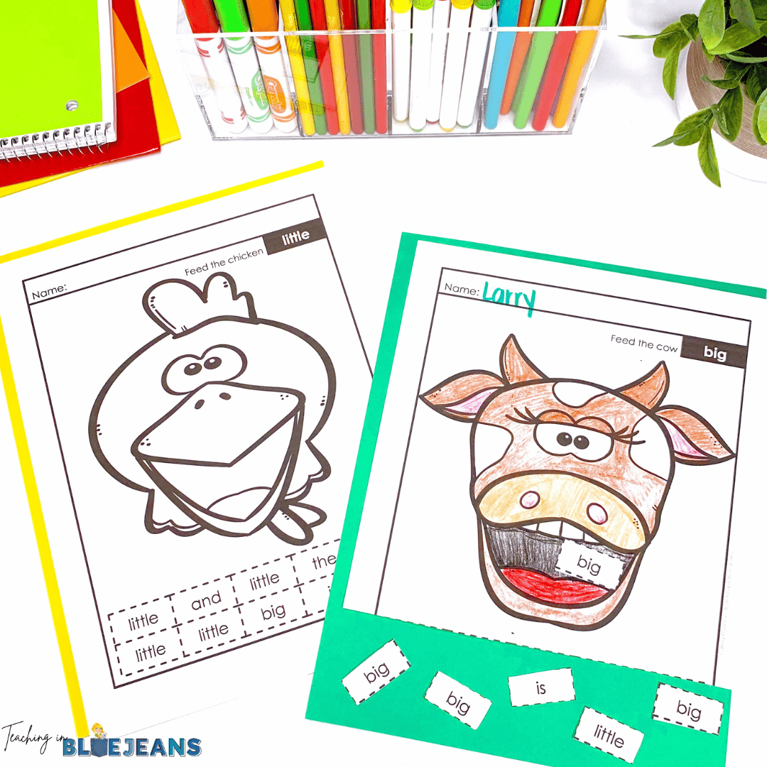 Teaching Sight Words and High Frequency Words