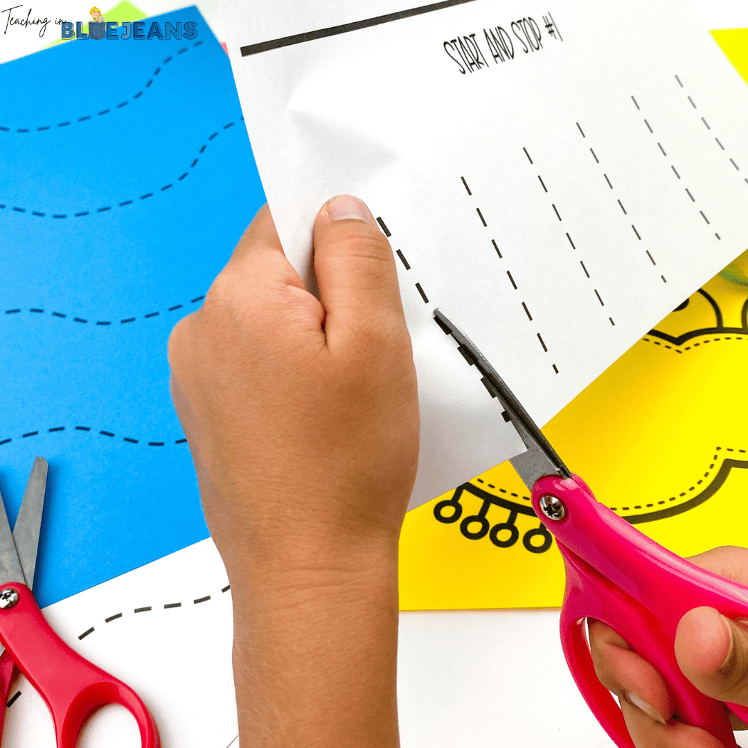 Teaching Scissor Skills in the Primary Classroom