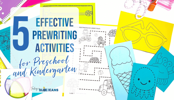 5 Effective Prewriting Activities for Preschool & Kindergarten Aged Kids