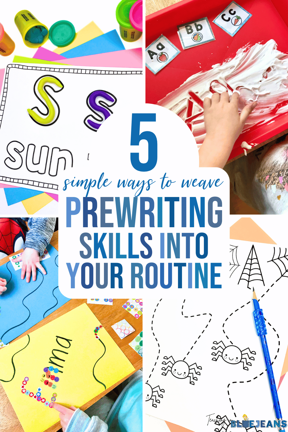 5 Simple Ways to Weave Prewriting Skills into Your Routine