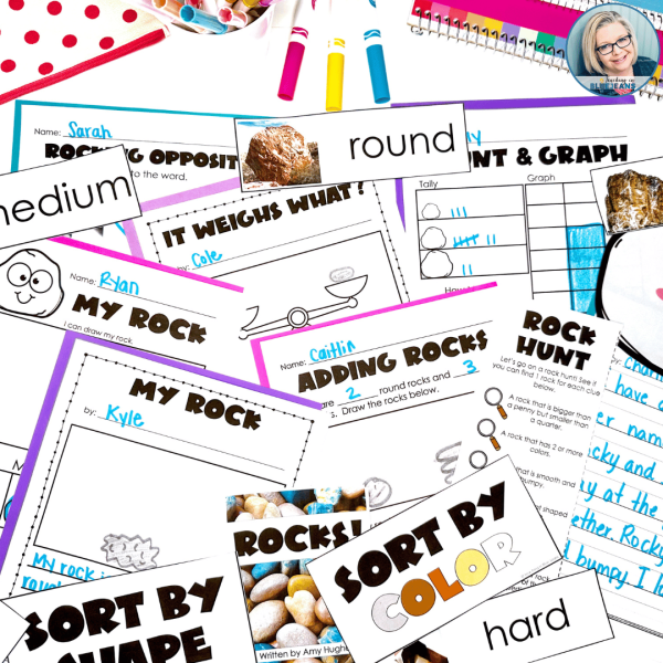 Fun Hands-On Rocks Activities for Kindergarten and First Grade