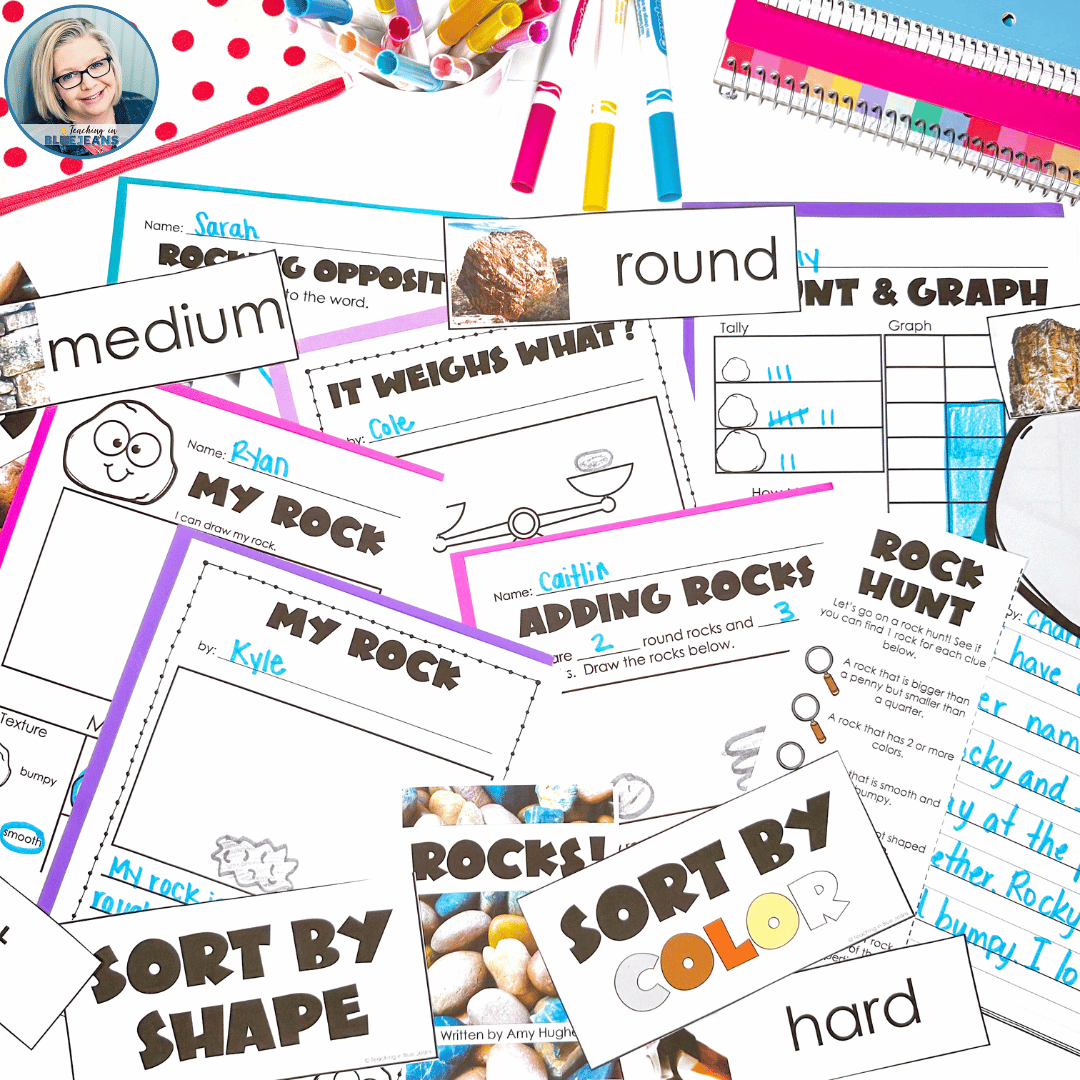 Fun Hands-On Rocks Activities for Kindergarten and First Grade