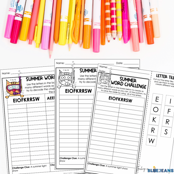 Improve Spelling Skills With Word Building Activities