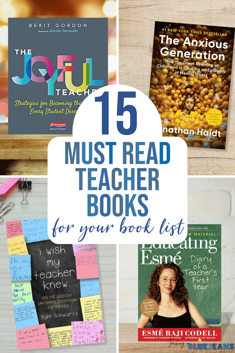 15 Must Read Teacher Books You Need on Your Book List