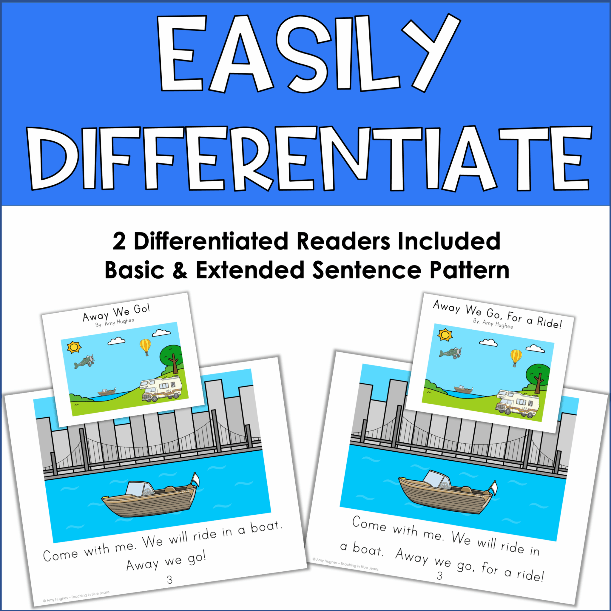 Transportation Sight Word Readers and Activities – Printable Reading ...