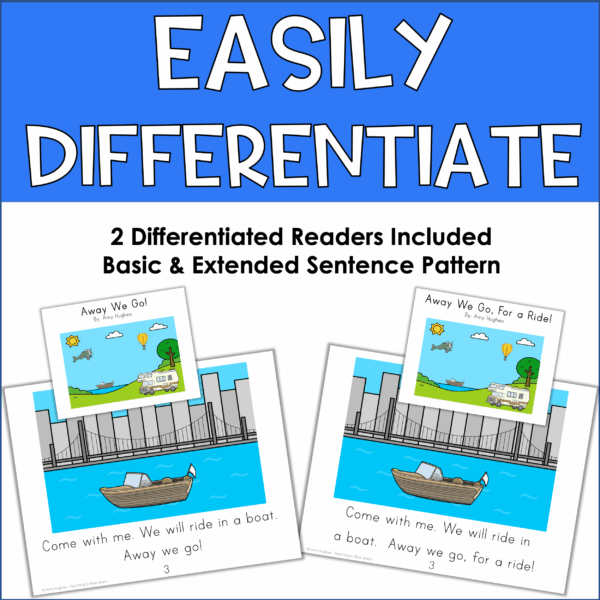 Transportation Sight Word Readers and Activities – Printable Reading ...
